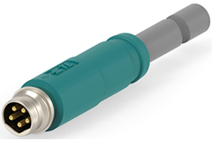 M8 B Code 5-pin Connector/Cable Assembly - TE AMP | DigiKey